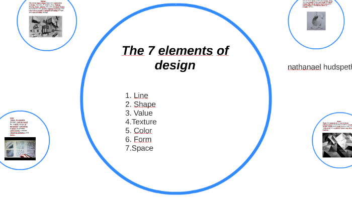The 7 elements of design by Jorai Bales on Prezi