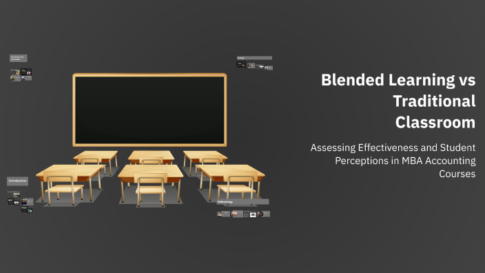 Blended Learning vs Traditional Classroom by Brahim Zemmit on Prezi