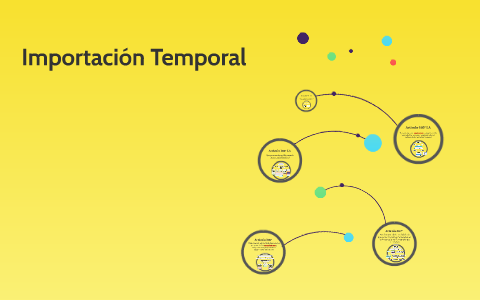 Importación Temporal by Jennifer Badillo on Prezi