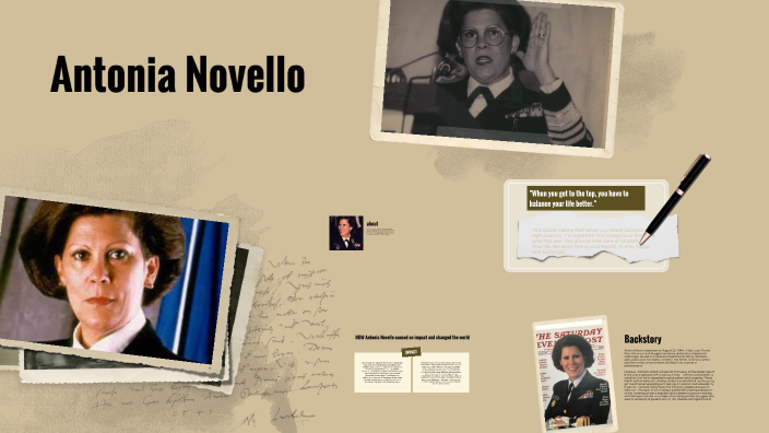 Antonia Novello by Jettah Castillo on Prezi