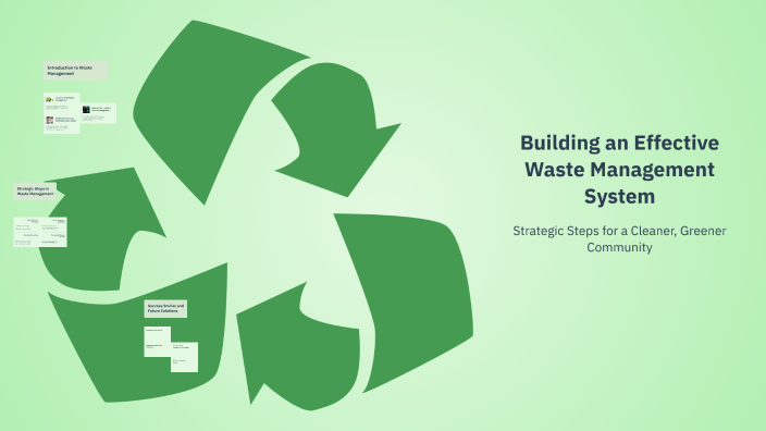 Building an Effective Waste Management System by Tejash Burle on Prezi