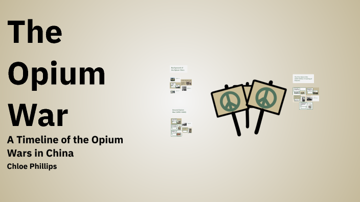 Timeline of the Opium Wars by Chloe P on Prezi