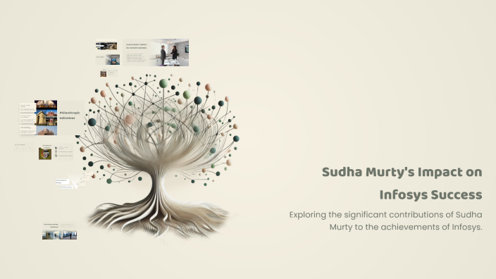 Sudha Murty's Impact on Infosys Success by Sajal Thakur on Prezi