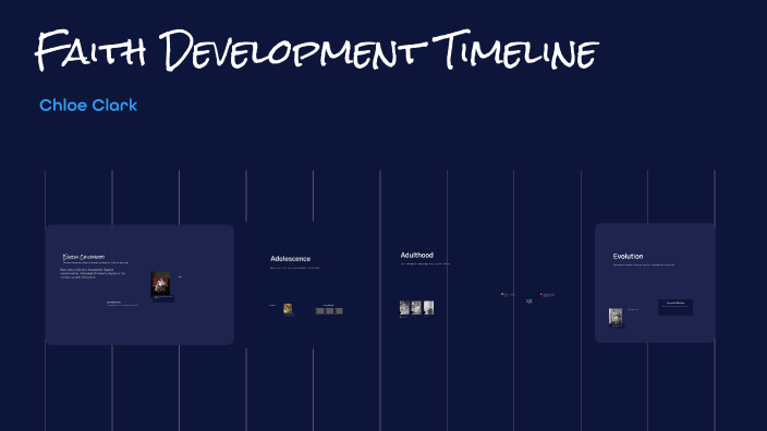 Faith Development Timeline by Chloe Clark on Prezi