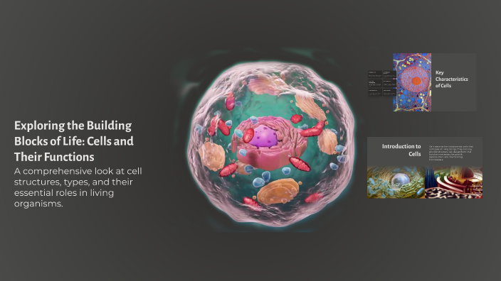 Exploring the Building Blocks of Life: Cells and Their Functions by ...