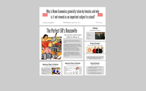 Why is Home Economics not taken seriously within Education? by Jae Wren ...