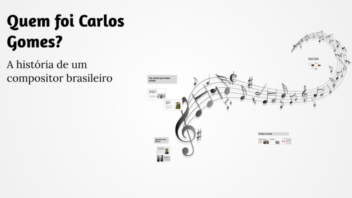 Quem foi Carlos Gomes? by Agatha Acosta on Prezi