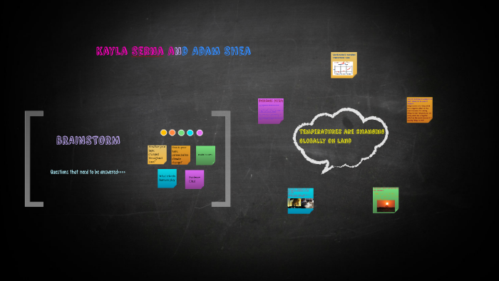Temperatures Globally On Land by kayla serna on Prezi