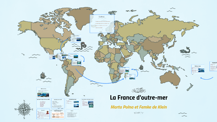 La France d'outre mer by Femke de Klein