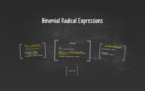Binomial Radical Expressions by tommy harrison on Prezi