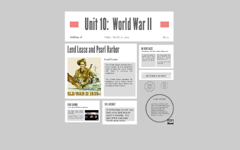 Unit 10: World War II by Sharon English on Prezi
