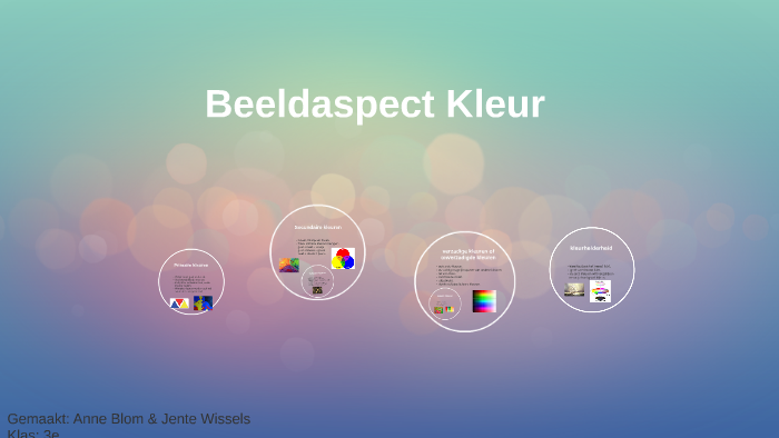 Beeldaspect Kleur by on Prezi