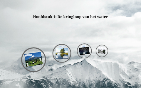 Hoofdstuk 4: De kringloop van het water. les 4 by Nick Weekers