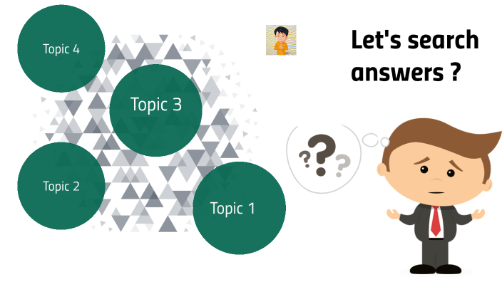 Let's search answer's ? by Disha Lund on Prezi