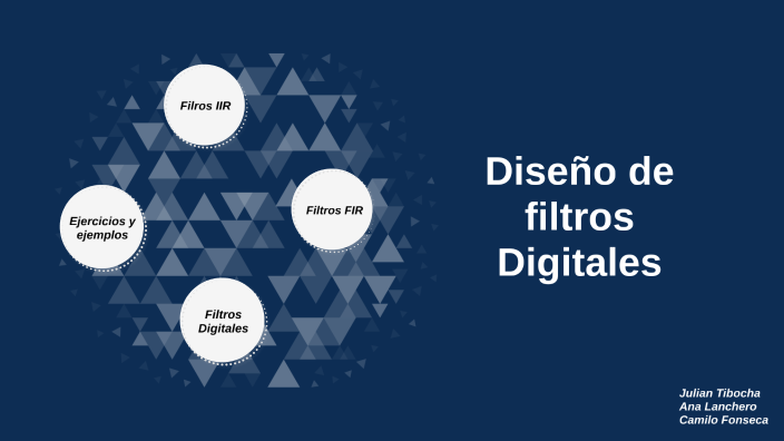 Diseño de filtros digitales by Julian Tibocha C on Prezi