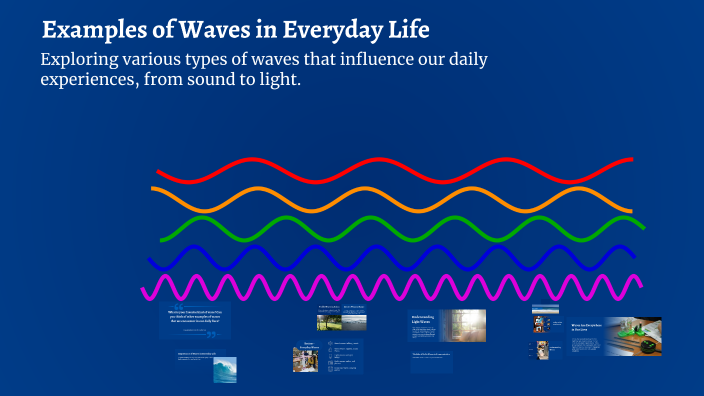 Examples of Waves in Everyday Life by Katie Fromuth on Prezi