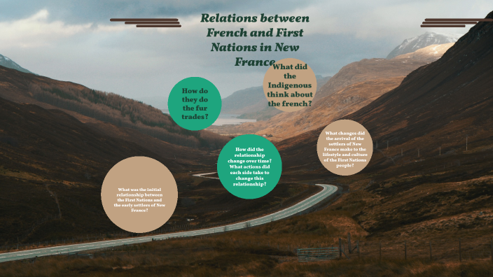 Relations between French and First Nations in New France by ED ED on Prezi
