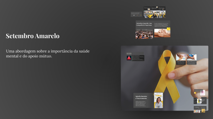 Setembro Amarelo: Cuidando da Vida com Sensibilidade by Daniela Salvi ...