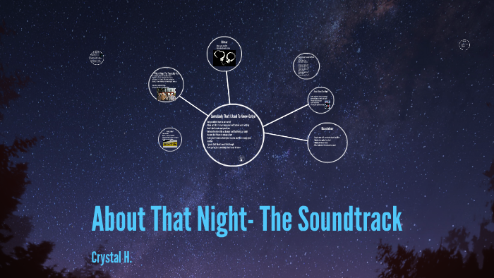 About That Night- The Soundtrack by Crystal h on Prezi