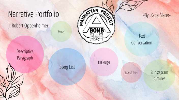 Narrative Portfolio by Katia Slater on Prezi