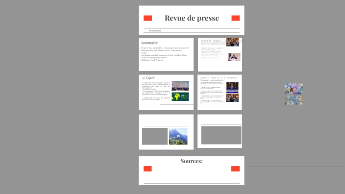 Revue de presse by Hart Hart on Prezi
