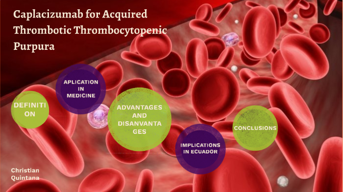 Caplacizumab for Acquired Thrombotic Thrombocytopenic Purpura by ...