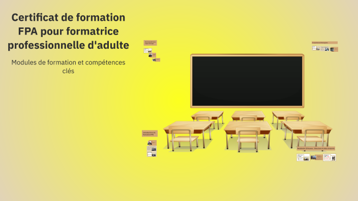Certificat de formation FPA pour formatrice professionnelle d'adulte by ...