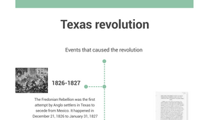 Causes of the Texas Revolution by Thomas by Thomas Ercoli on Prezi Design