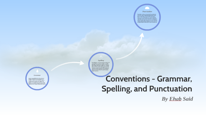 Conventions - Grammar, Spelling, and Punctuation by Ehab Said on Prezi