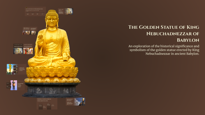 The Golden Statue of King Nebuchadnezzar of Babylon by Peyton Harding ...