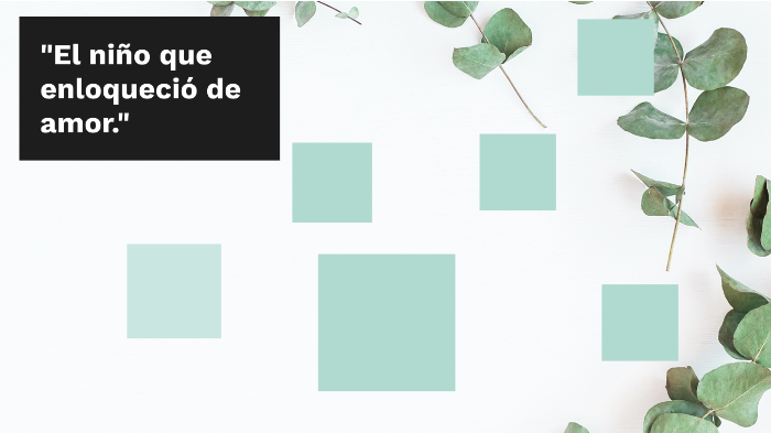 El niño que enloqueció de amor by Fernanda Meneses on Prezi