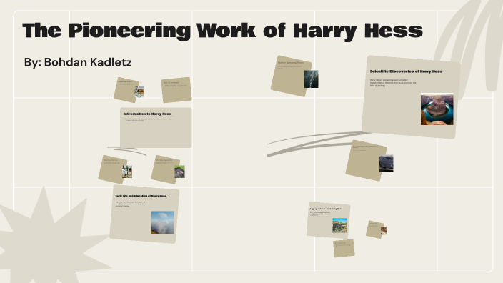 Exploring the Depths: The Legacy of Harry Hess by Bohdan Kadletz on Prezi