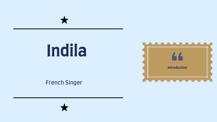 Indila by SANDRA NUÑO CORVALÁN on Prezi