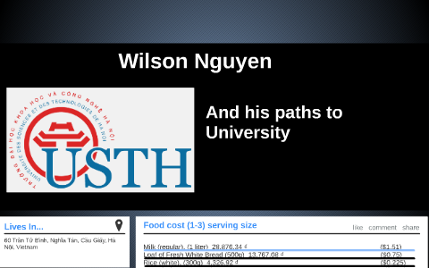 Wilson Nguyen, and his paths to University by Wilson Nguyen on Prezi