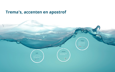 Trema's, accenten en apestrof by naomi garcia abrahamse on Prezi