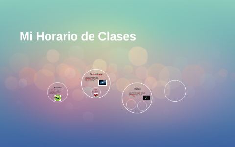 Mi horario de clases by trinity melvin on Prezi