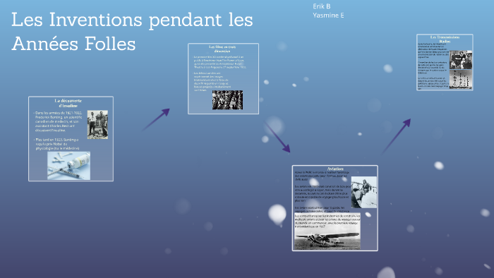 Les Inventions dans les Années Folles by Linda Butterfield on Prezi