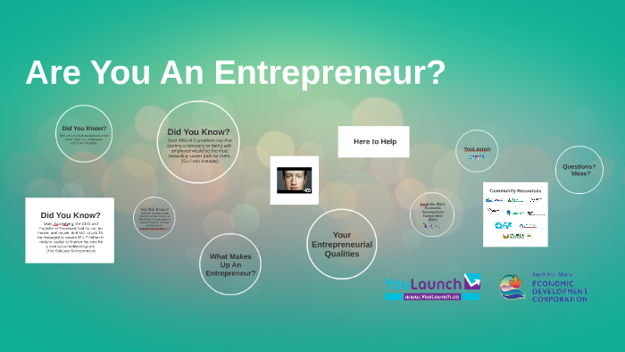 Entrepreneur Fun Facts by You Launch on Prezi