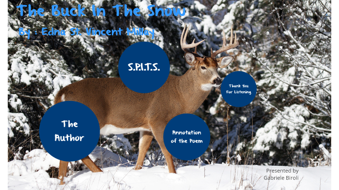The Buck in the Snow by Gabistan on Prezi