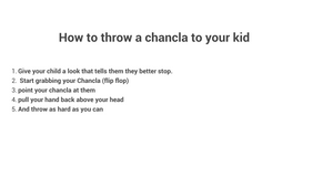 how to throw a chancla to your kid by DAISY TECUM on Prezi Design