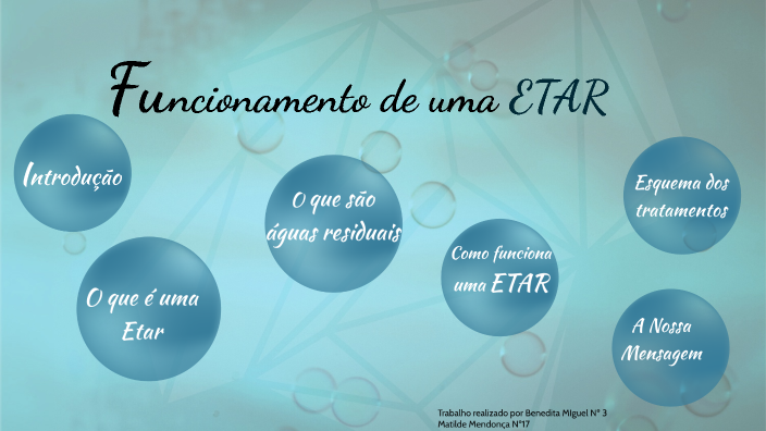 Funcionamento de uma ETAR by Benedita Miguel on Prezi