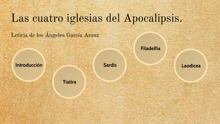 las cuatro iglesias del apocalipsis by Leticia de los Angeles García Araúz on Prezi