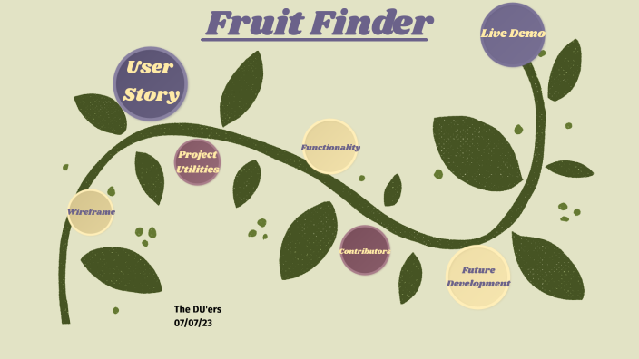 Fruit Finder by Katherine Rodriquez on Prezi