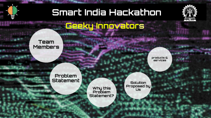 SIH Actual ppt by Nikhil Mishra on Prezi