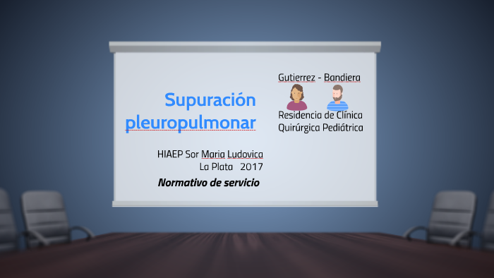 Supuración pleuropulmonar by Lula Guti on Prezi