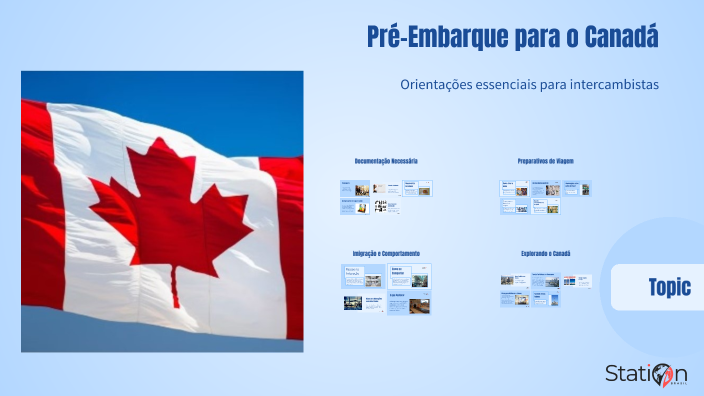 Pré-Embarque para o Canadá by Valeria Mateus on Prezi