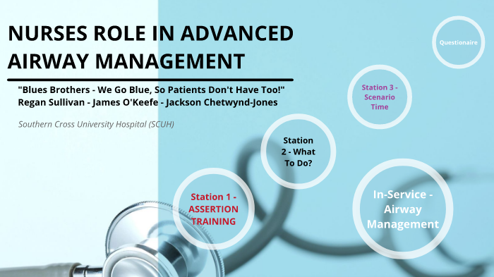 Nurses Role in Advanced Airway Management by Jackson Jones on Prezi
