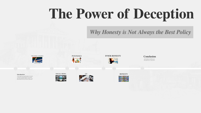 The Power of Deception by Prajakta Patodia on Prezi
