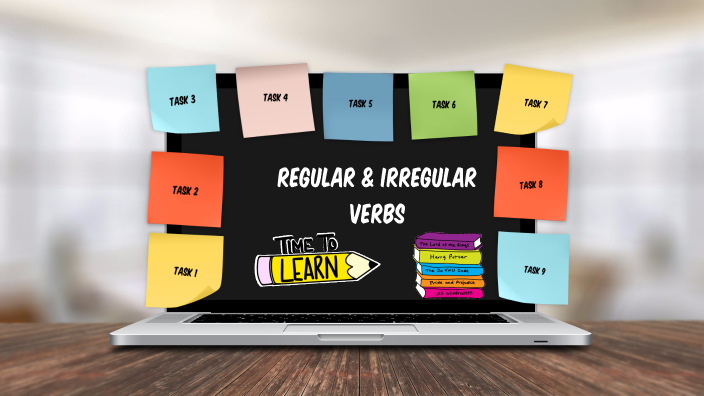 Regular and Irregular Verbs by Catherine Verónica Fajardo Romero on Prezi