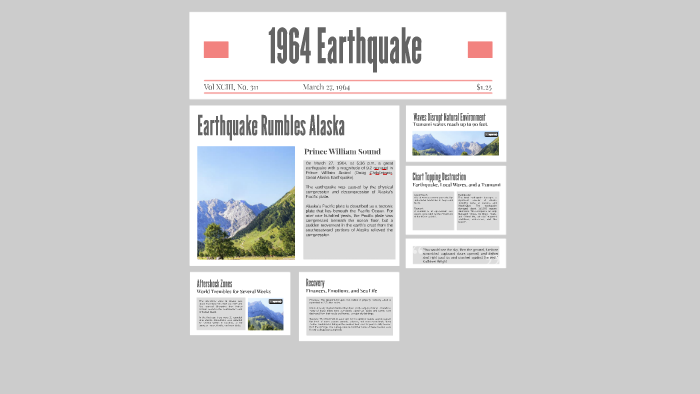 1964 Earthquake by Savannah Cartwright on Prezi